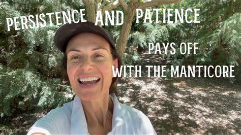 Persistence And Patience Pays Off With The Manticore Learn The 2d Screen Tid Soft Key And Live