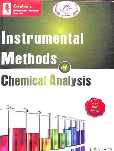 Buy Instrumental Methods Of Chemical Analysis Set Of 2 Vols Book Bk