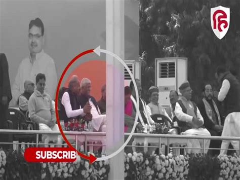Bhajan Lal Sharma Shapath Grahan Live When Ashok Gehlot And Vasundhara