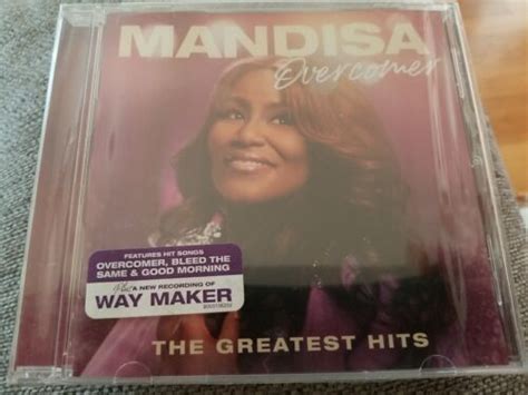 Mandisa Overcomer The Greatest Hits 2020 Cd New Wrapped 4621820397