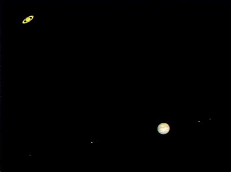 Apod 2020 December 23 Jupiter Meets Saturn A Red Spotted Great