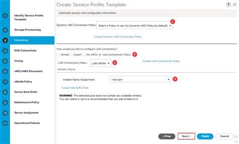 Cisco UCS Platform Emulator Crear Un Service Profile Template FCP