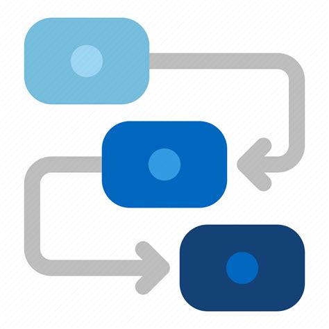 Event Chain Workflow Project Management Flowchart Icon Download On Iconfinder