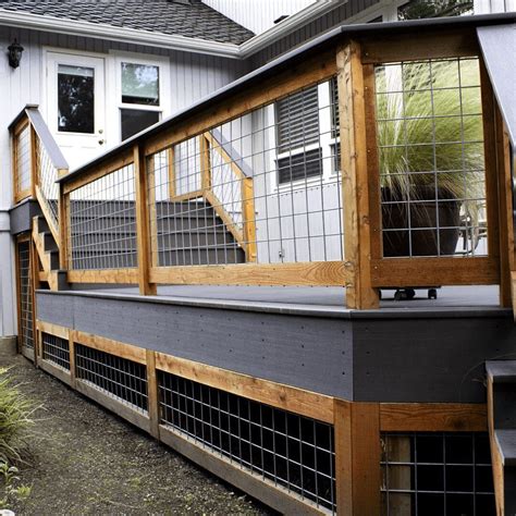 Beyond Deck Railings More Wild Hog Panel Ideas Diyhomecenter