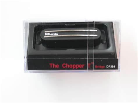 Dimarzio Chopper T Telecaster Bridge Pick Up Black Wnickel Reverb