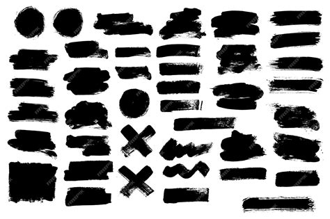 Premium Vector Vector Set Grunge Brush Stroke Text Boxes Brush Stroke Design Element Premium Vector Vector Set Grunge Brush Stroke Text Boxes Brush Stroke Design Element