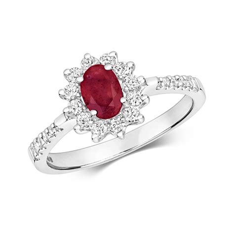Diamond Ruby Cluster