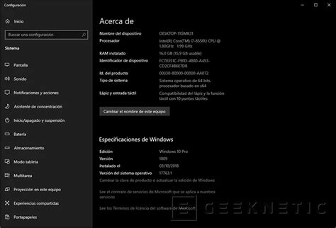 Novedades De Windows 10 October 2018 Update