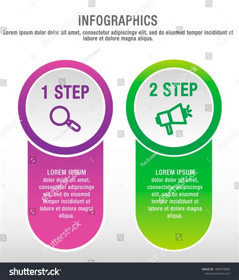 Modern Vector Illustration 3d Infographic Circles Stock Vector Royalty