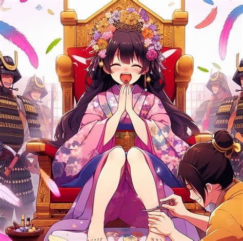 A Princesss Ticklish Pedicure By 0osenpaio0 On Deviantart