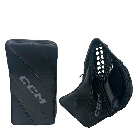 Ccm Eflex 6 9 Intermediate Goalie Sdc Spec Catcher And Blocker Set Just