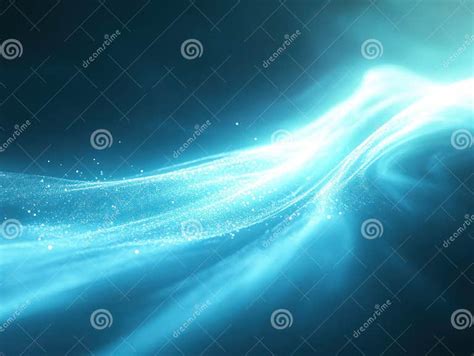 Abstract Aqua Light Streaks Vibrant Energetic Visual Blue Glowing Digital Art Abstract