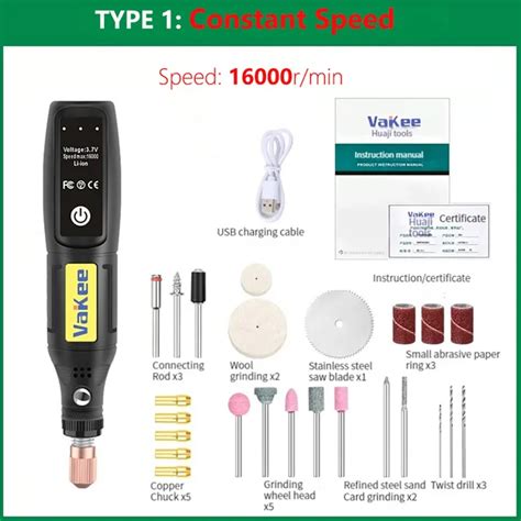 배터리 그라인딩 펜이 있는 Usb 무선 그라인더 미니 전기 드릴 충전 그라인더 마이크로 로터리 도구 광택기 조각 펜