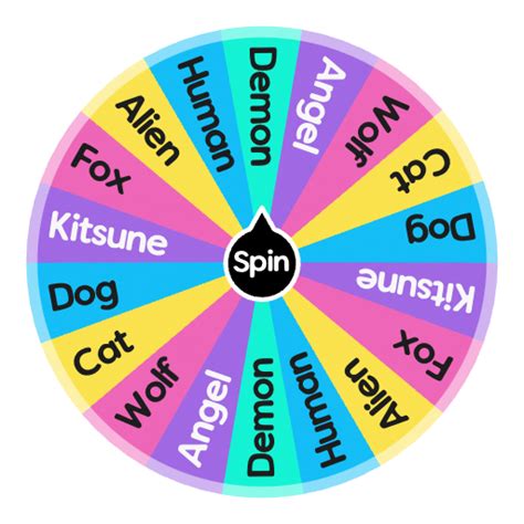 Species Spin The Wheel Random Picker