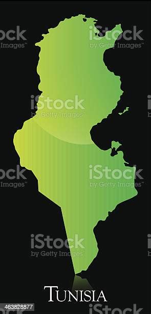 튀니지 버처 광택 맵 0명에 대한 스톡 벡터 아트 및 기타 이미지 0명 검정색 배경 녹색 Istock