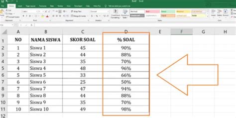 Rumus Persen Excel Dan Tutorial Perhitungannya Lengkap