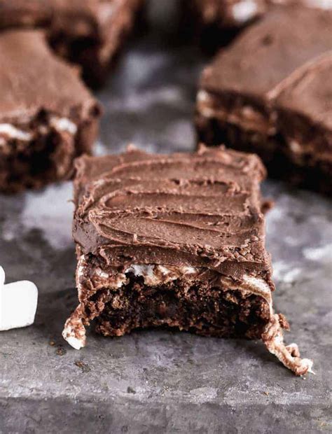 Mississippi Mud Brownies Marshmallow Brownies Image