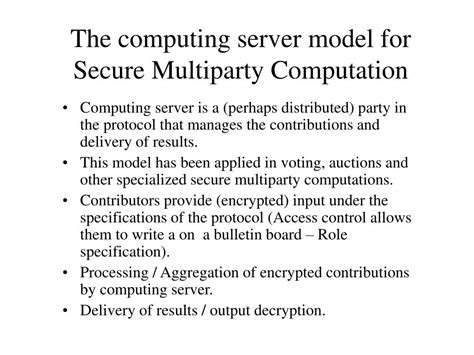 Ppt Tree Homomorphic Encryption With Scalable Decryption Powerpoint