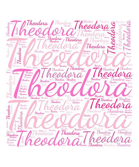 Theodora Names Without Frontiers Digital Art By Vidddie Publyshd
