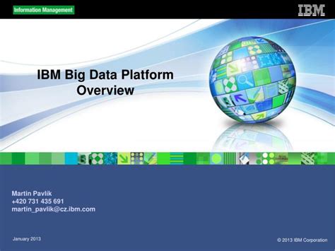 PPT IBM Big Data Platform Overview PowerPoint Presentation Free
