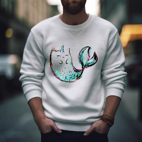 Cat Mermaid Unicorn Shirt Hersmiles