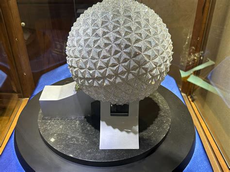 Can You Guess How Much This Crystal Spaceship Earth Is Worth