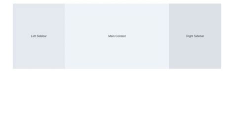 Responsive 3 Column Layout