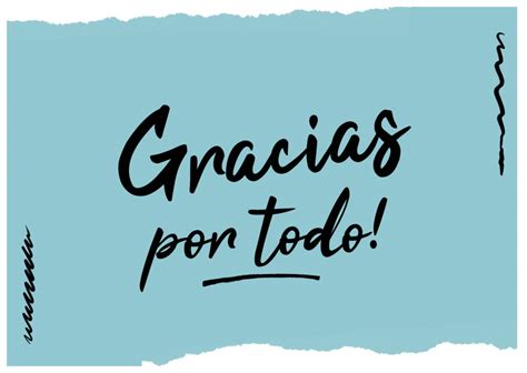 Gracias por todo Agradecimiento Enviar auténticas postales en línea