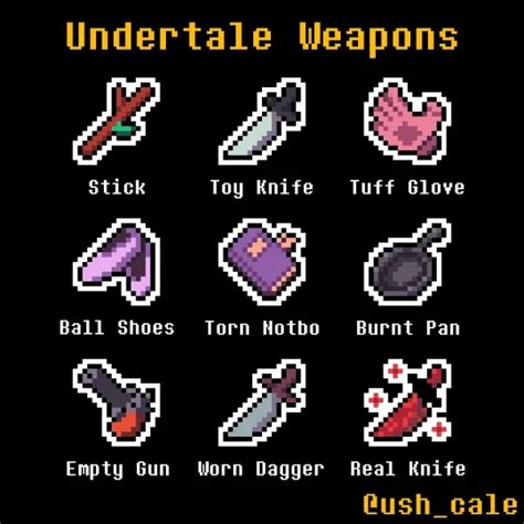 Undertale Best Weapons To Use Early To Late Game Gamers Decide