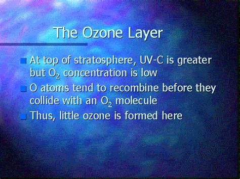 The Ozone Layer The Ozone Layer