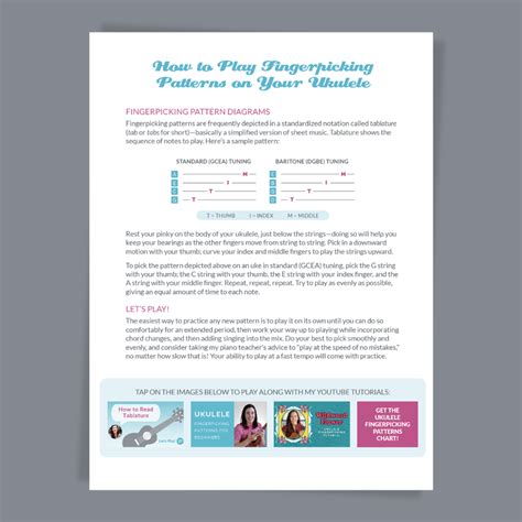 How To Play Fingerpicking Patterns On Your Ukulele — Musical Mama