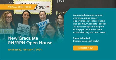 New Graduate Rnrpn Open House Careers At Fraser Health