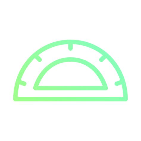 Protractor Generic Gradient Icon Protractor Generic Gradient Icon
