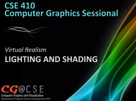 ppt cse 410 computer graphics sessional powerpoint presentation free