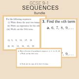 The Nth Term And Sum Of An Arithmetic Sequence Worksheet With Solutions