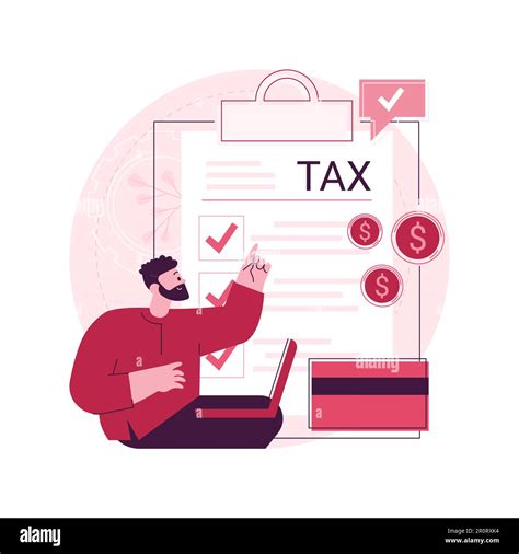 Personal Income Tax Abstract Concept Vector Illustration Budget