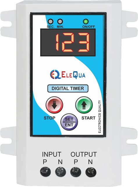 Elequa 12 24V Dc Digital Timer Switch At 550 Piece In Ahmedabad ID 23076860497