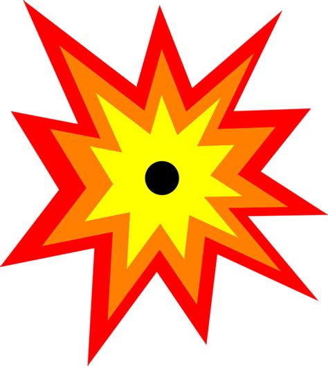 Explosion Detonation Blast · Free Vector Graphic On Pixabay