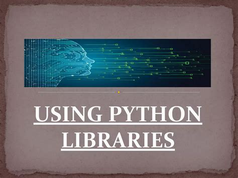 using python libraries pdf