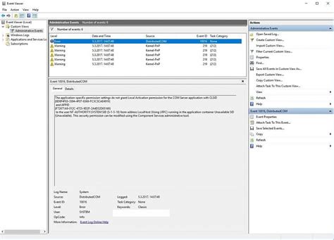 Windows 10 Event Id 10010 And 10016 Errors With Distributedcom Page