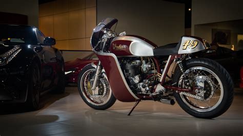 Indian Scout Cafe Racer By Analog Motorcycles Bikebound