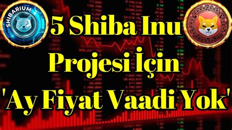 Kripto Sesli Haber Ekip Gelen Bu 5 Shiba Inu Projesi İçin Ay Fiyat