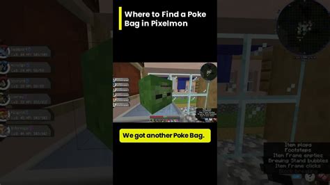 Where To Find A Poké Bag In Pixelmon Youtube