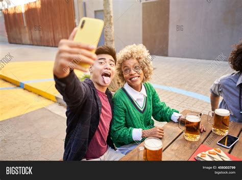 Selfie Young Smiling Image And Photo Free Trial Bigstock