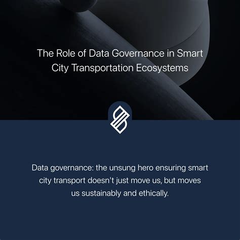 The Role Of Data Governance In Smart City Transportation Ecosystems → Scenario