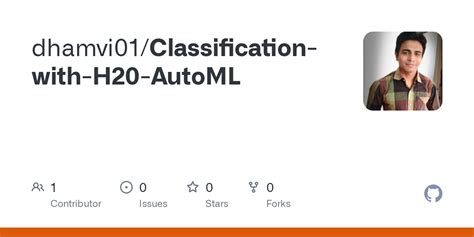 Github Dhamvi01classification With H20 Automl