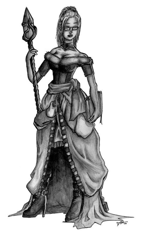 Wizard Girl By Nuttenutte On Deviantart
