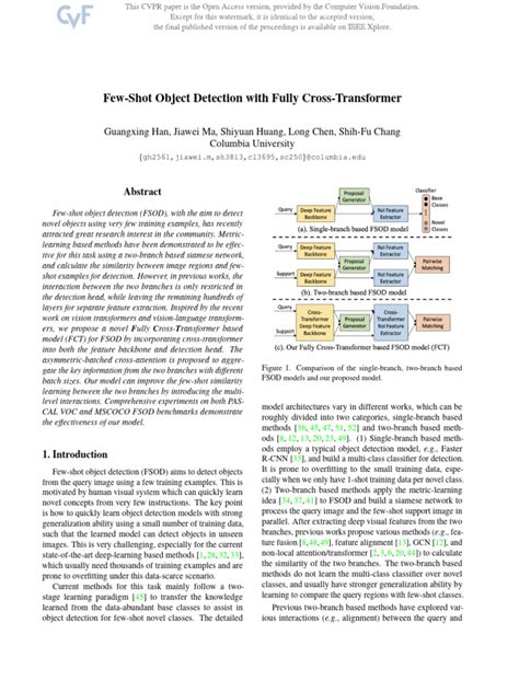 Han Few Shot Object Detection With Fully Cross Transformer Cvpr 2022