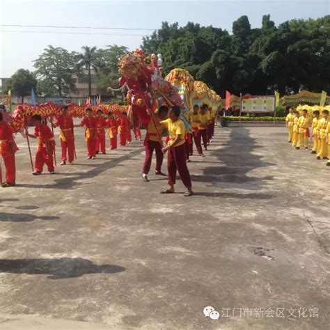 司前金龙走进校园，传承基地正式确立！ 江门市新会区文化馆