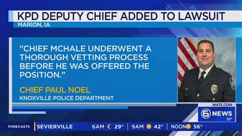 New Knoxville Police Deputy Chief Named In Lawsuit
